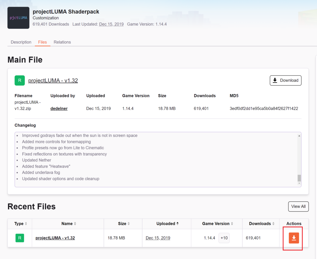 [マイクラ攻略]定番の影MOD(シェーダーパック)のKUDA-Shadersをベースにして新規開発されたprojectLUMA ...