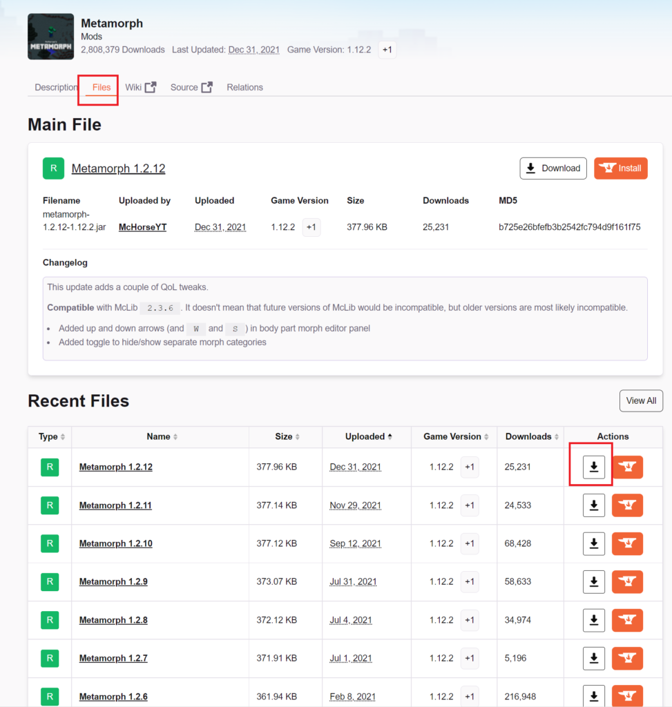 [マイクラ攻略]どんなモブにもなれる「metamorph」の概要と導入方法(インストール・ダウンロード・入れ方)[Minecraft Java版]│親子ではじめるマインクラフト