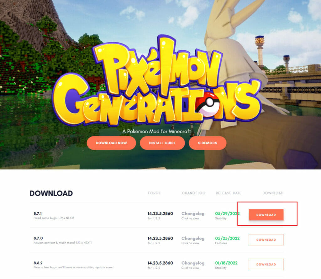 [マイクラ攻略] pixcelmon generations mod(Pokemon mod(Forge1.12.2)の概要と導入方法 ...